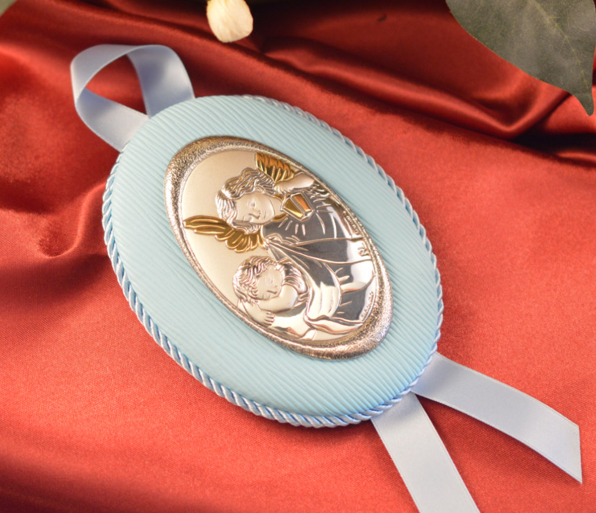 Guardian Angel Crib Holder - For Boy- MADE IN ITALY – Italian Children ...