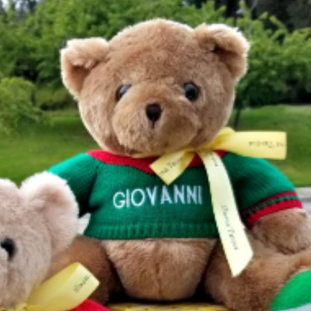 Giovanni the Italian Speaking Teddy Bear – Italian Children's Market