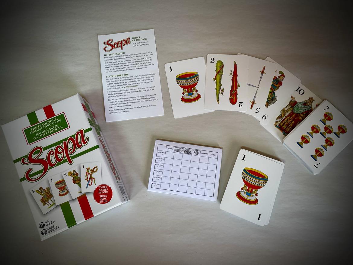 Scopa Card Game – Italian Children's Market