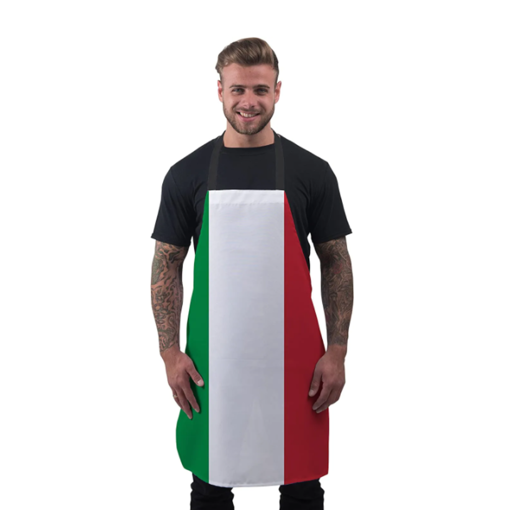 Tri- Colored Italian Apron - Adult Size – Italian Children's Market
