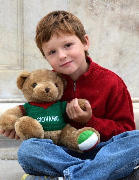 Giovanni the Italian Speaking Teddy Bear – Italian Children's Market