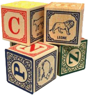 Italian Alphabet Blocks – Italian Children's Market