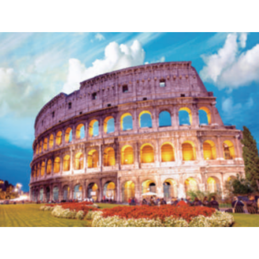Colosseum of Rome Jigsaw Puzzle - 1000 pieces – Italian Children's Market