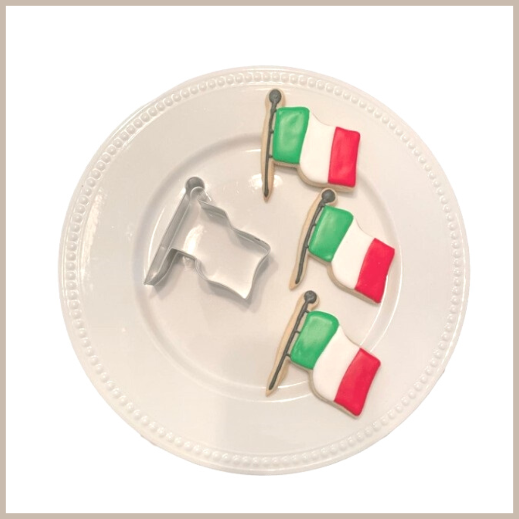 Flag Cookie Cutter – Italian Children's Market